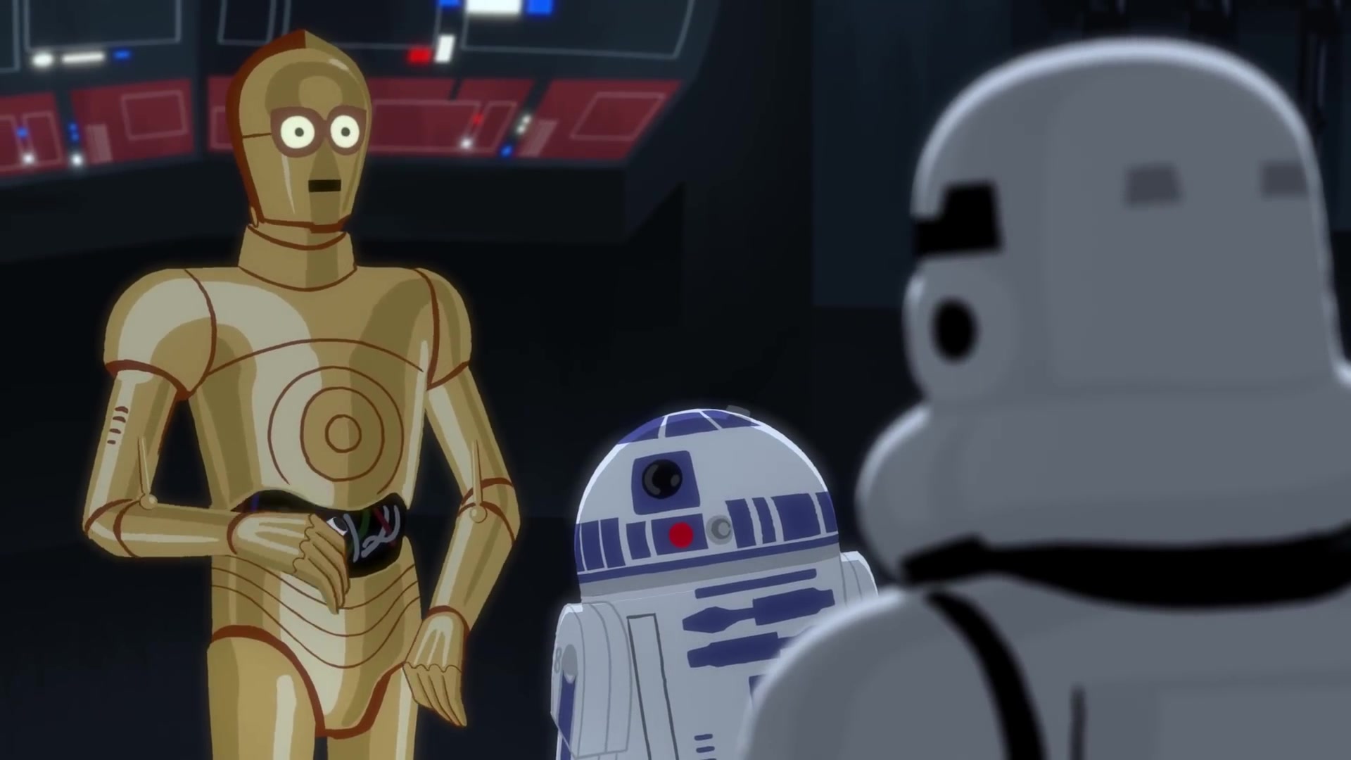 [ cap-that.com ] Star Wars: Galaxy of Adventures 0018 R2-D2 and C3PO - Trash Compactor Rescue ...