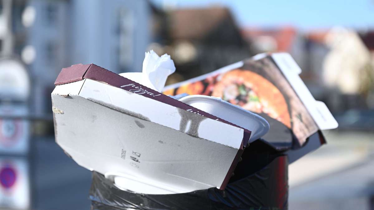 City in Baden-Württemberg sets up special pizza box garbage cans - Padeye