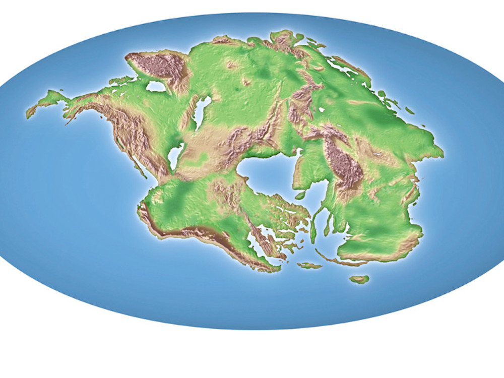 The separation of the continents underwent accelerations - Padeye