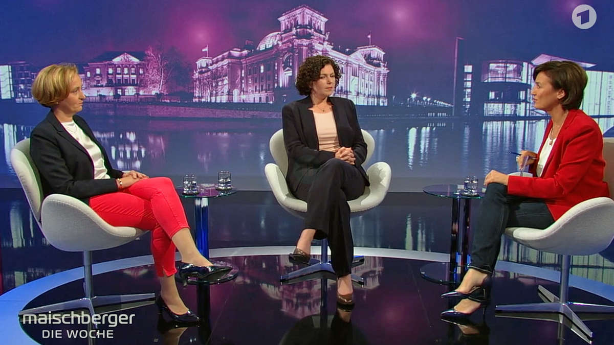 Maischberger (ARD) - Beatrix von Storch in top form: "God instead of ...