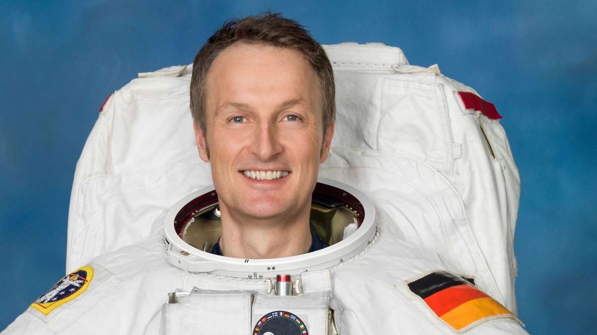 German astronaut Maurer before space flight - Padeye