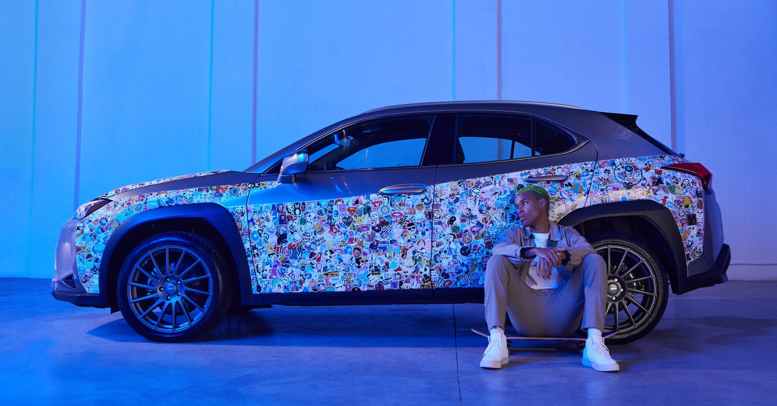 Lexus UX Sticker Bomb: urban and daring inspiration - Padeye