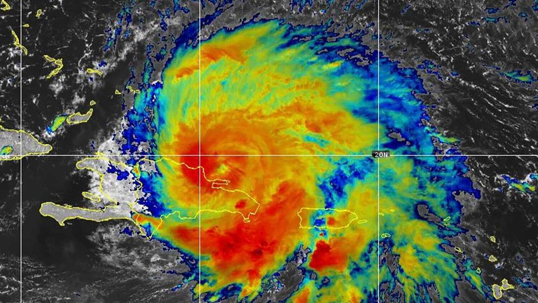 Tropical storm "Fiona" rages in the Caribbean: red alert - power ...