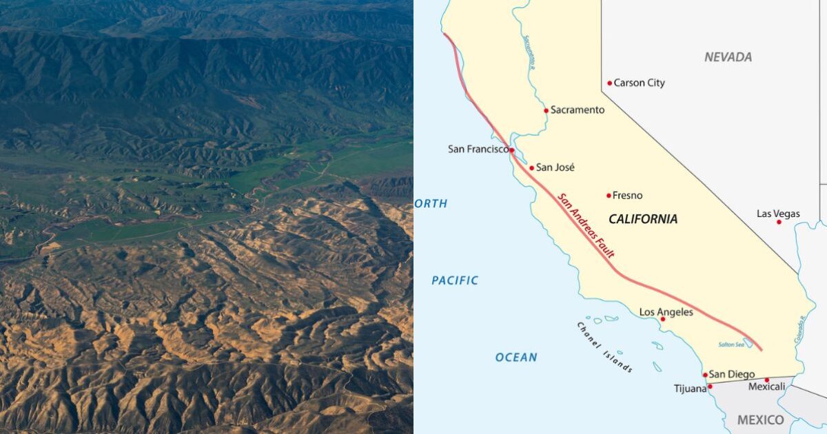San Andreas Fault: why it worries scientists and where it passes in ...