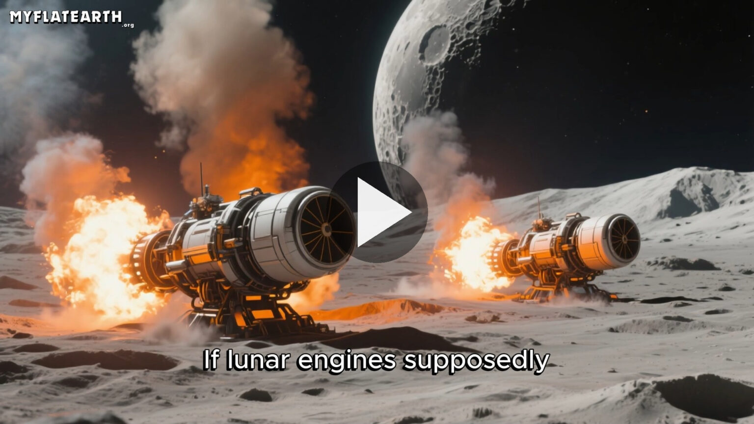 How Did Engines Fire on the Moon Without Oxygen?