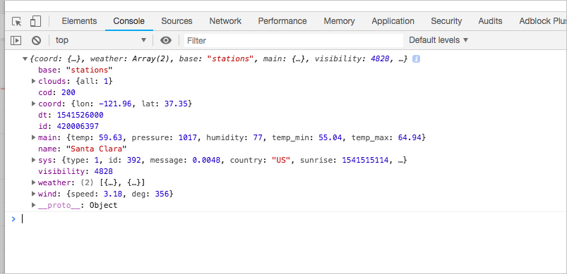 Inspect The JSON From The Response Payload Documenting APIs
