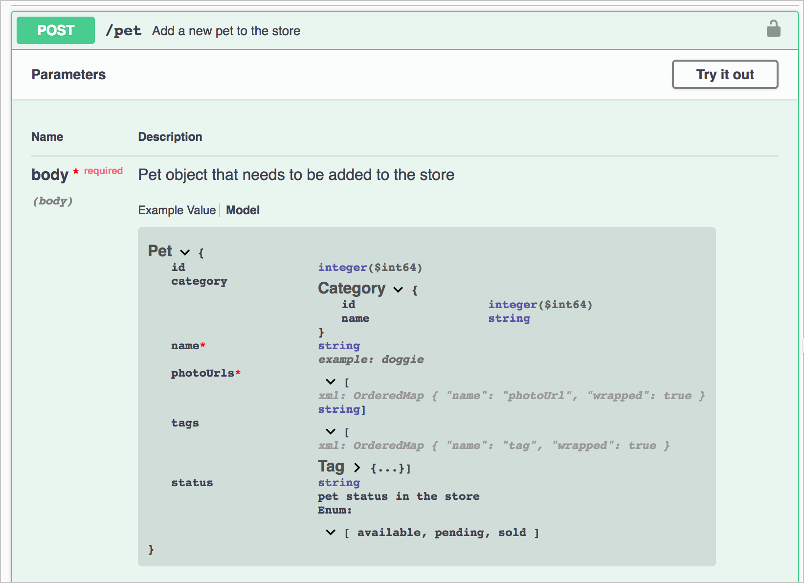 Step 3 Parameters API Reference Tutorial I d Rather Be Writing