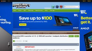 Jak Pobra Minecraft Launcher Sklauncher Youtube