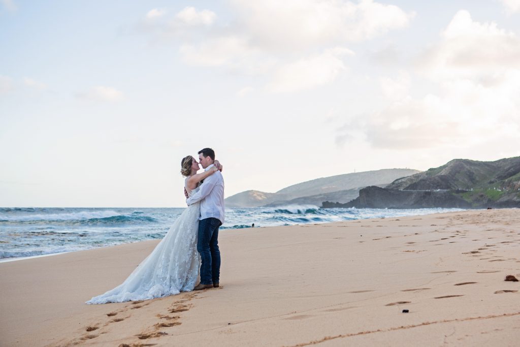 Sandy Beach Wedding - Islander Weddings, Hawaii
