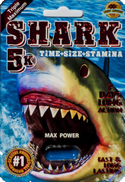 SHARK 5K 1PK SEX PILL SINGLE – Fresno Wholesale Inc. dba Best Buy Cash ...