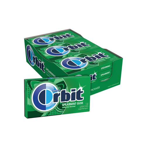 ORBIT GUM 12/14 SPEARMINT – Fresno Wholesale Inc. dba Best Buy Cash & Carry
