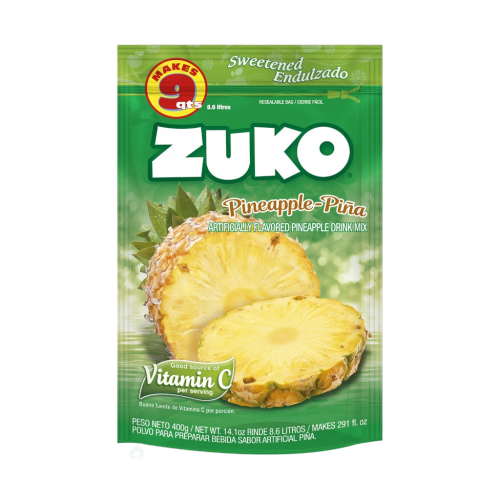ZUKO 12CT/14.1Z PINEAPPLE – Fresno Wholesale Inc. dba Best Buy Cash & Carry