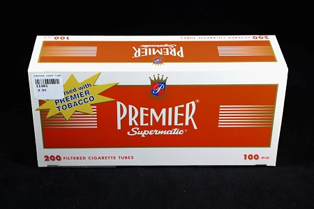 PREMIER 100MM TUBES 200CT (5PK)