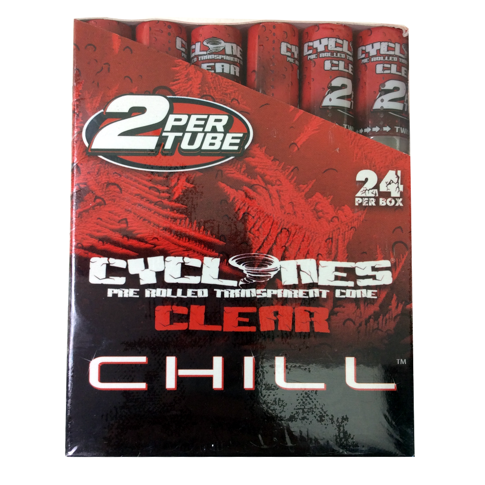 CYCLONE KLEAR RED CHILL (24 CT)
