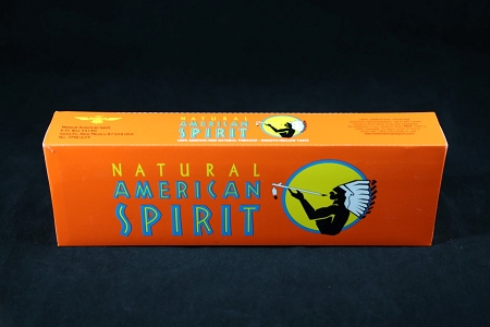 AMERICAN SPIRIT ORANGE CARTON