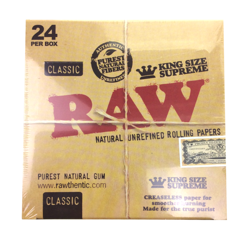 RAW KING SIZE SUPREME (24 CT)