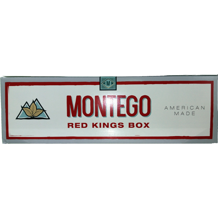 MONTEGO RED KING BOX CARTON