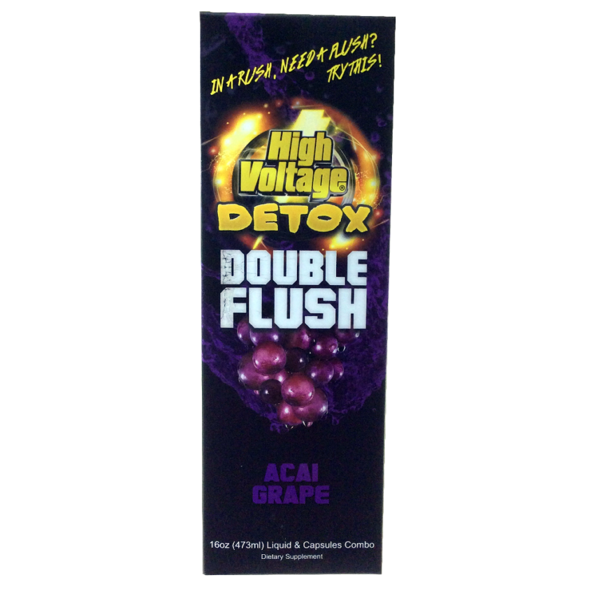 HIGH VOLTAGE 16oz DOUBLE FLUSH ACAI GRAPE