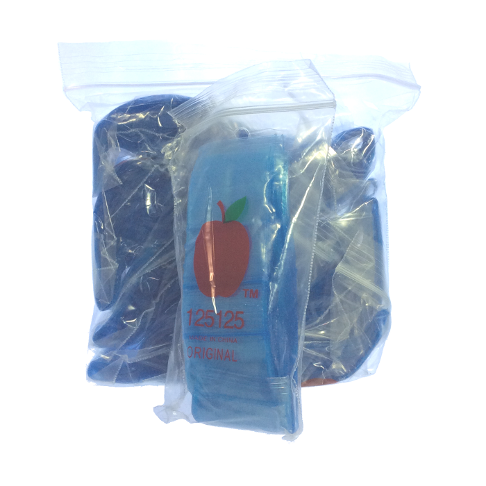 APPLE BAGGIES -125125 BLUE (10 CT )