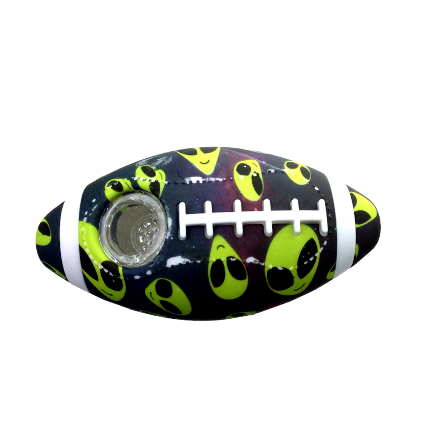 SILICONE 4 INCH FOOTBALL PIPE