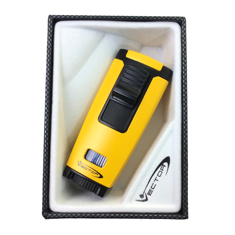 VECTOR APEX/09 (YELLOW MATTE)TORCH LIGHTER
