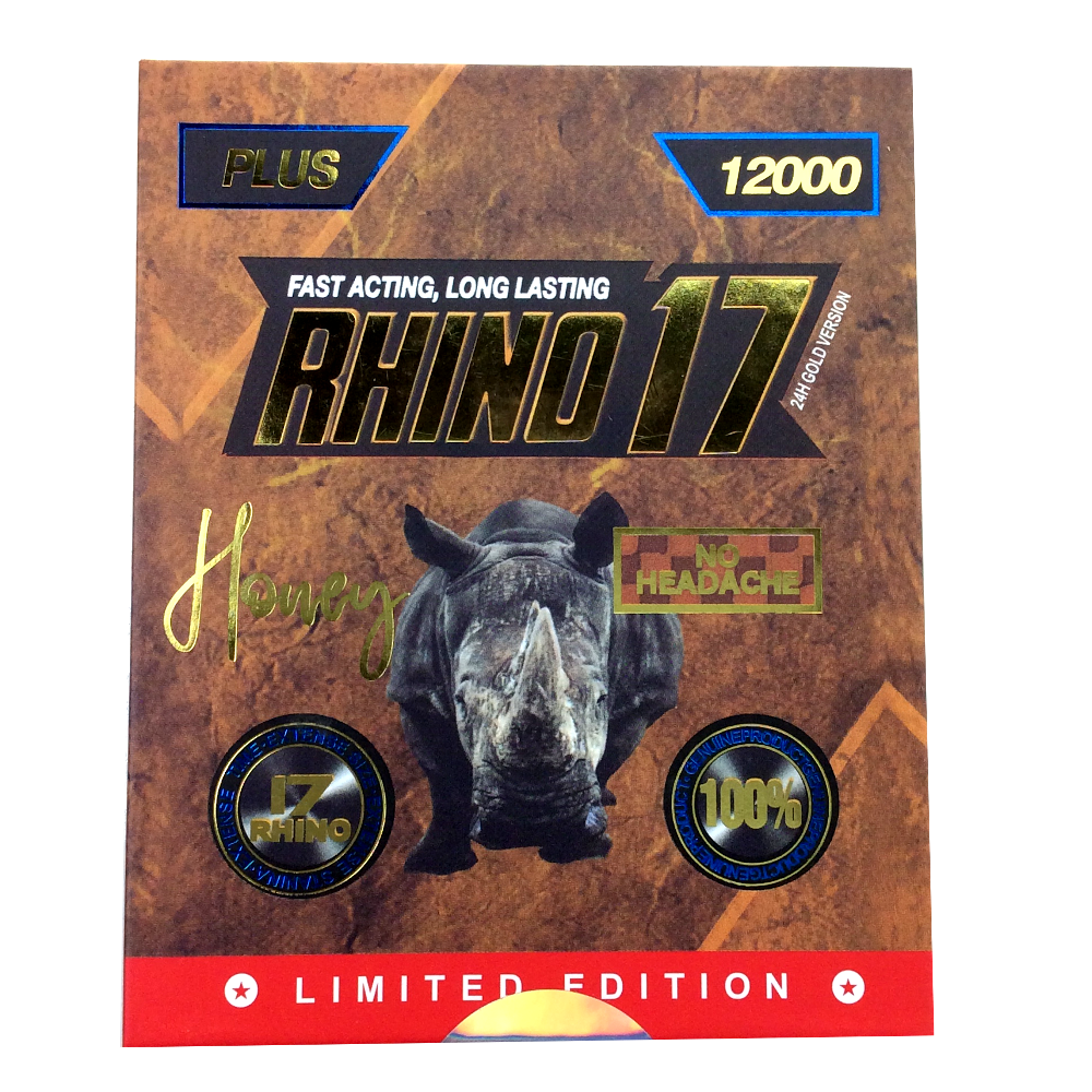 RHINO 17 12000 HONEY (MADE IN USA)