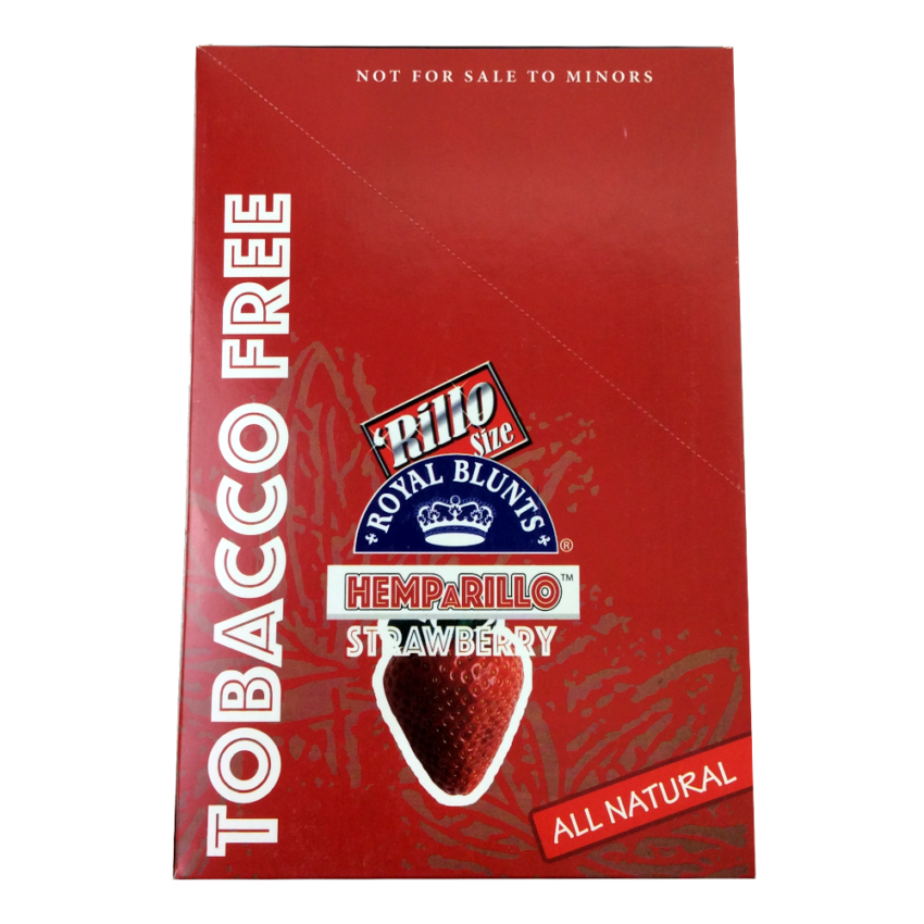 ROYAL BLUNTS STRAWBERRY HEMPARILLO (15 CT)
