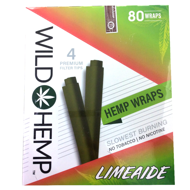 WILD HEMP LIMEAIDE WRAPS PP 4/.99 (20 CT)