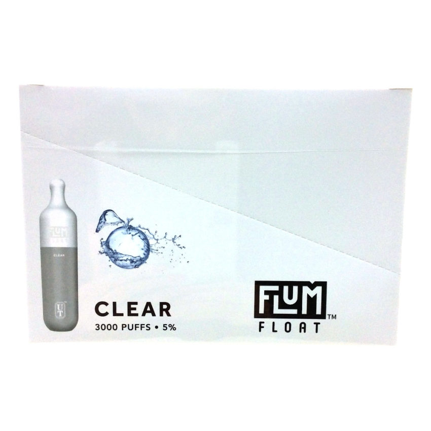 FLUM FLOAT CLEAR (UNFLAVORED) 8ML 3000PUFFS