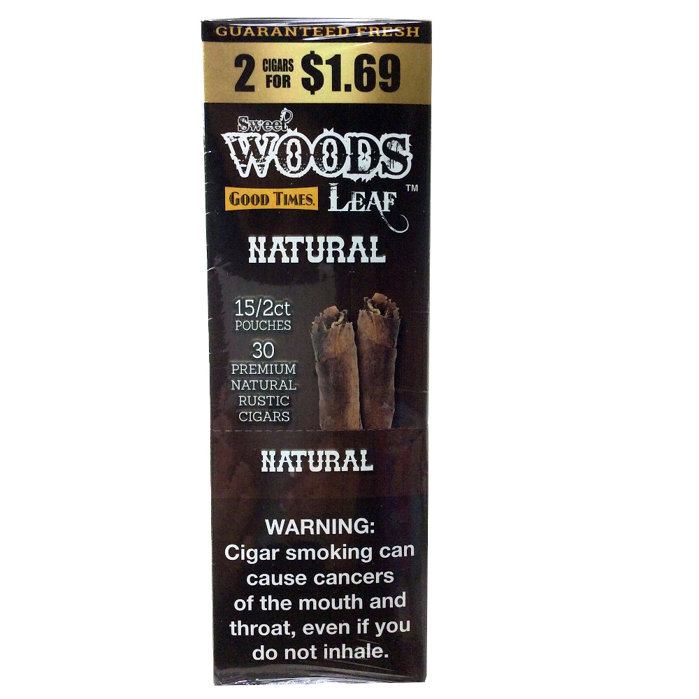 GOOD TIMES SWEET WOODS LEAF NATURAL PP$1.69 (15/2CT)