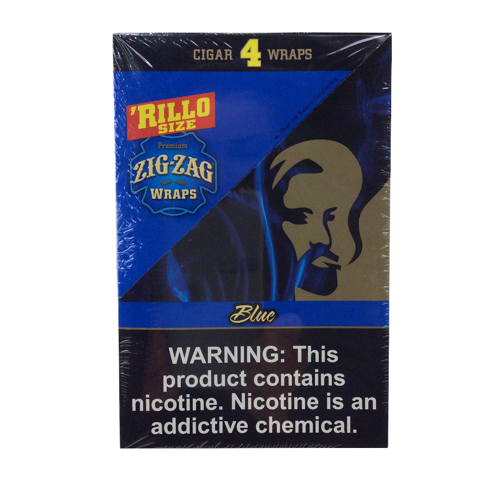ZIG ZAG RILLO BLUE WRAPS (15CT)