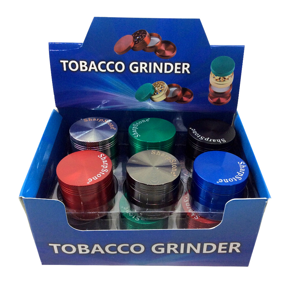 40MM SHARP STONE ZINC 4 PART GRINDER