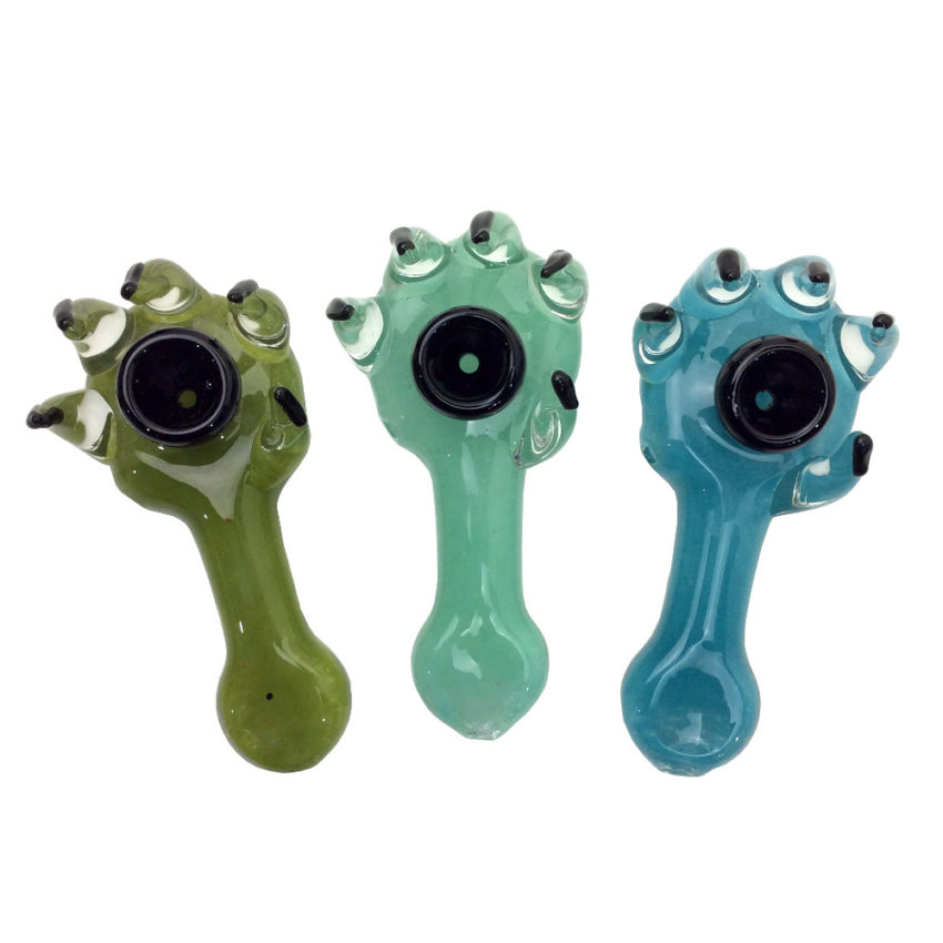 5 INCH CLAW HAND HAND PIPE