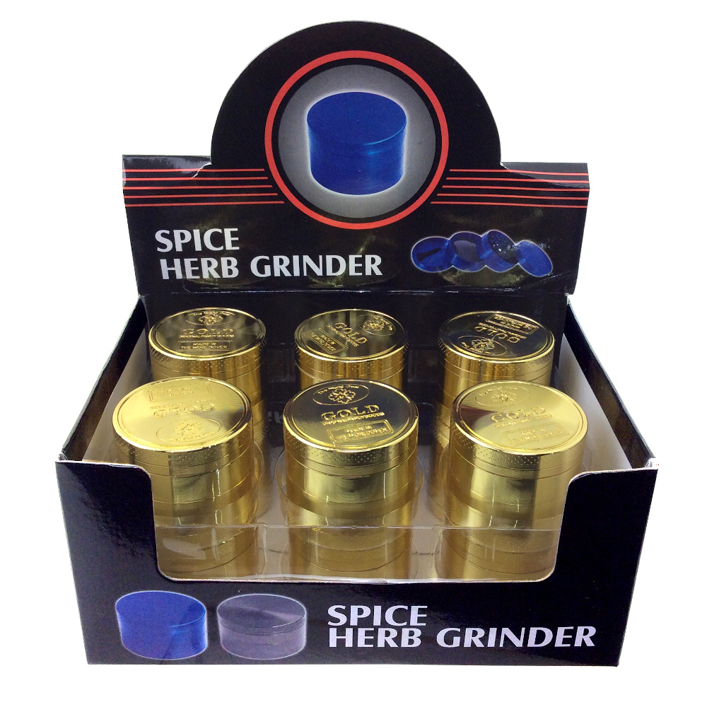 37MM GOLD 4 PART GRINDER