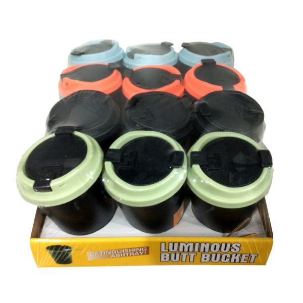 BUTT BUCKET WITH LID (12 CT)