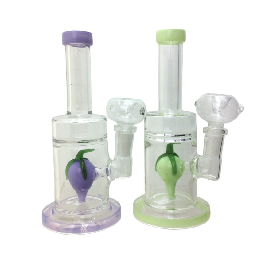 6.5 INCH SLIME BRINJAL PERCULATOR WATER PIPE