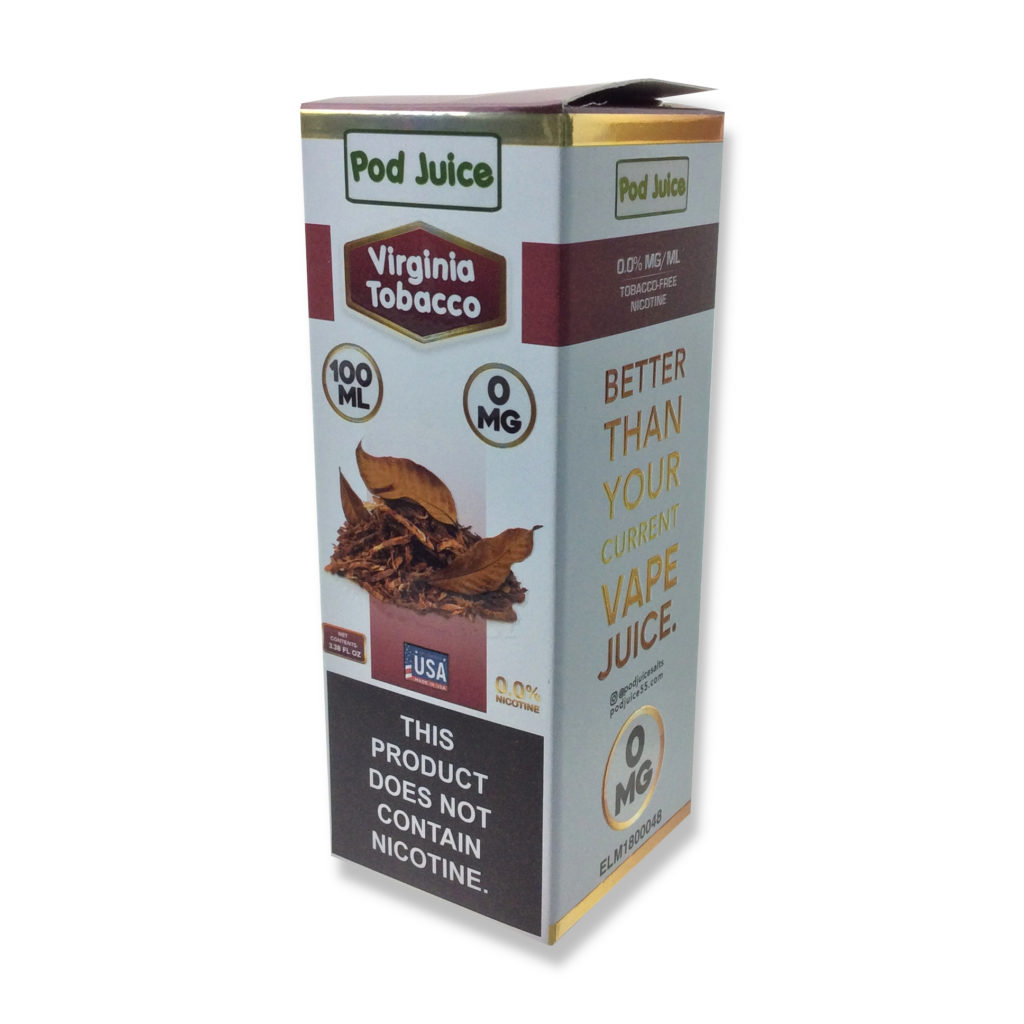 POD JUICE VIRGINIA TOBACCO 100ML TFN
