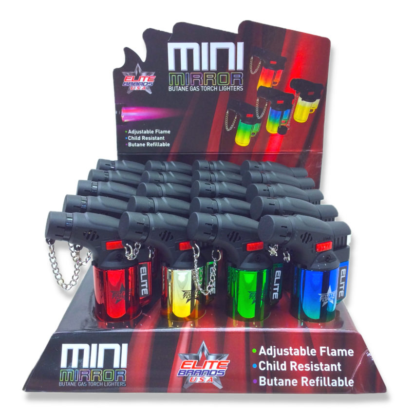 ELITE MINI NEON TORCH LIGHTERS EMNT300
