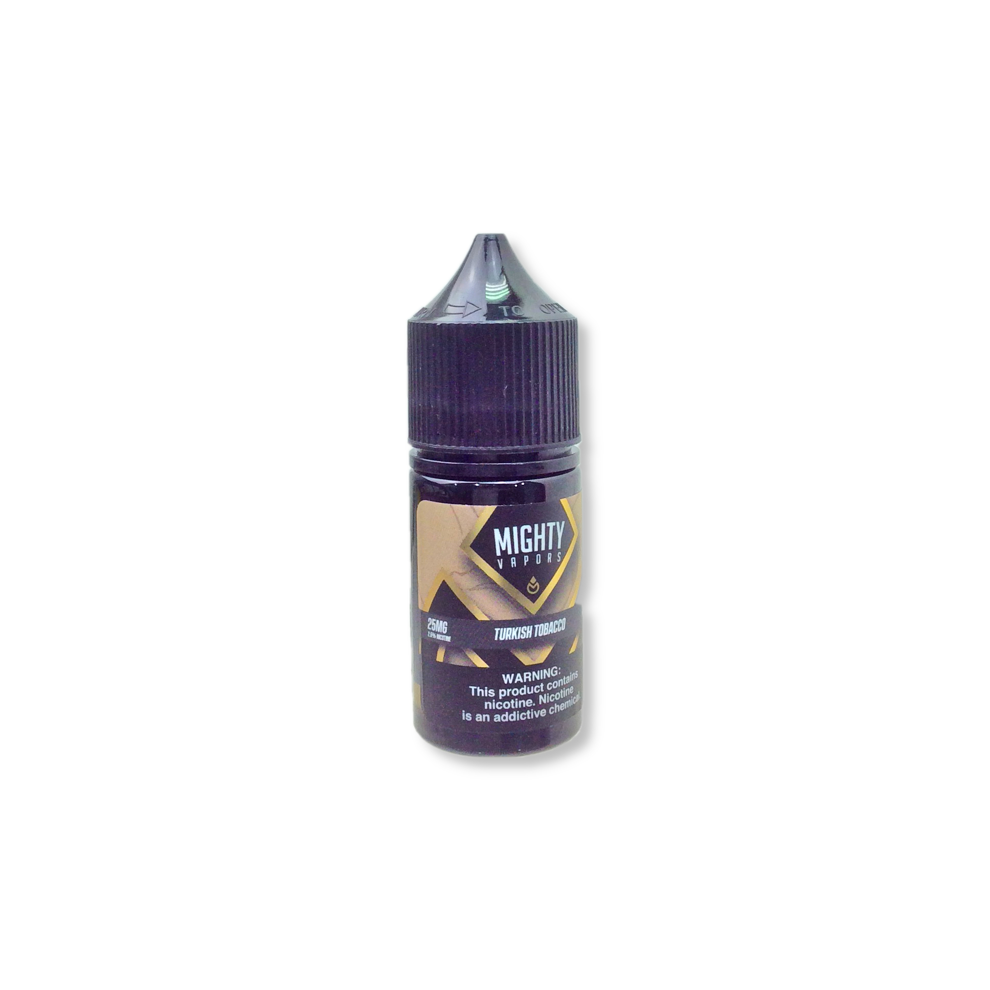 MIGHTY VAPORS SALT TURKISH TOB 25MG/30ML