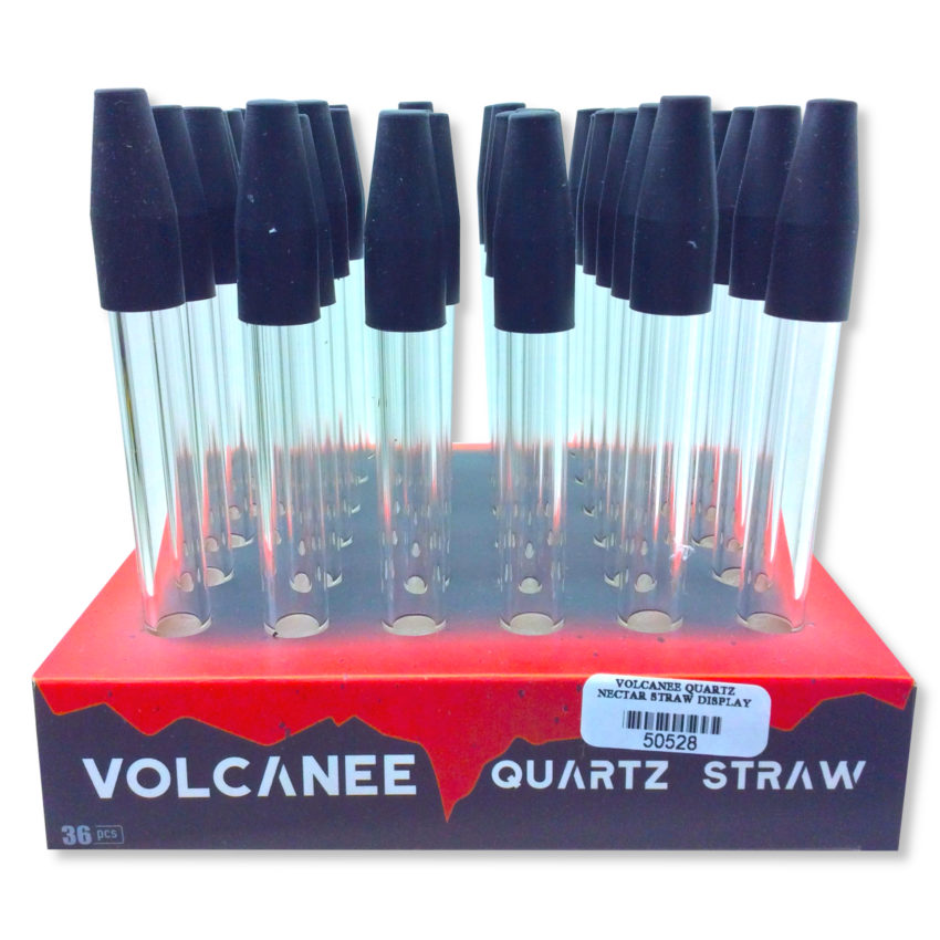 VOLCANEE QUARTZ NECTAR STRAW DISPLAY