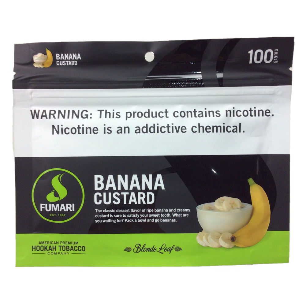 FUMARI BANANA CUSTARD 100 GM