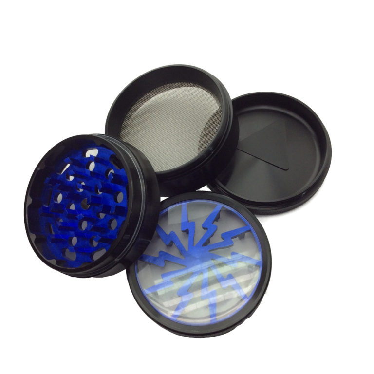 60MM CLEAR TOP 4 PART GRINDER