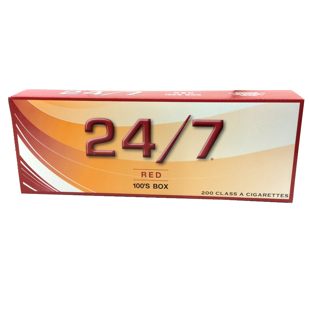 24/7 RED 100S BOX CARTON