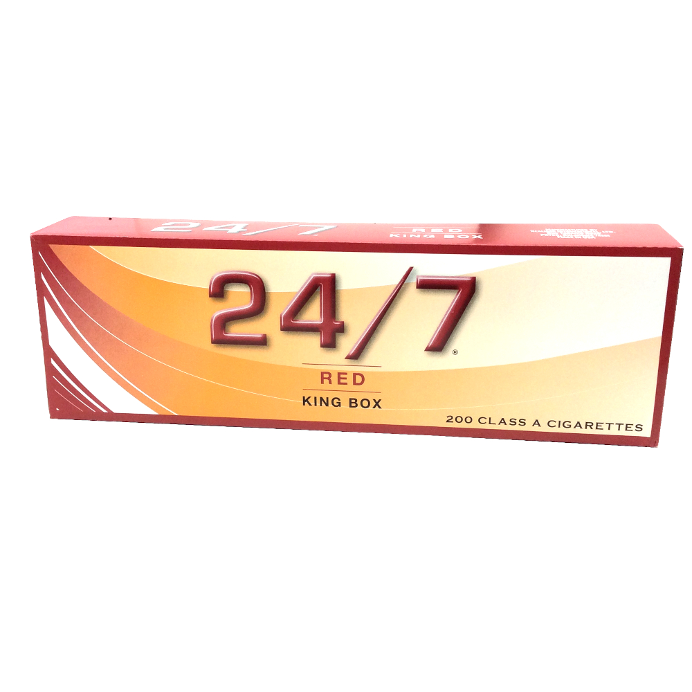 24/7 RED KING BOX CARTON