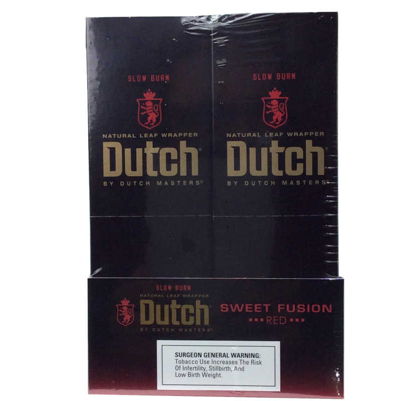 DUTCH MASTERS SWEET FUSION RED PRE-PRICED 2/1.29 (30CT)