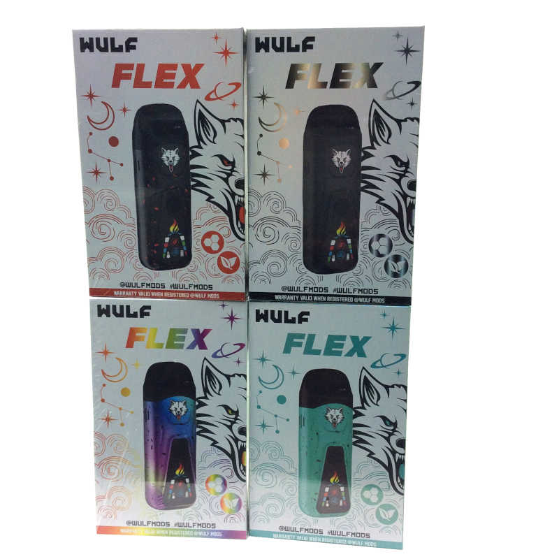 WULF FLEX WAX AND DRY HERB VAPORIZER ASSORTED COLORS