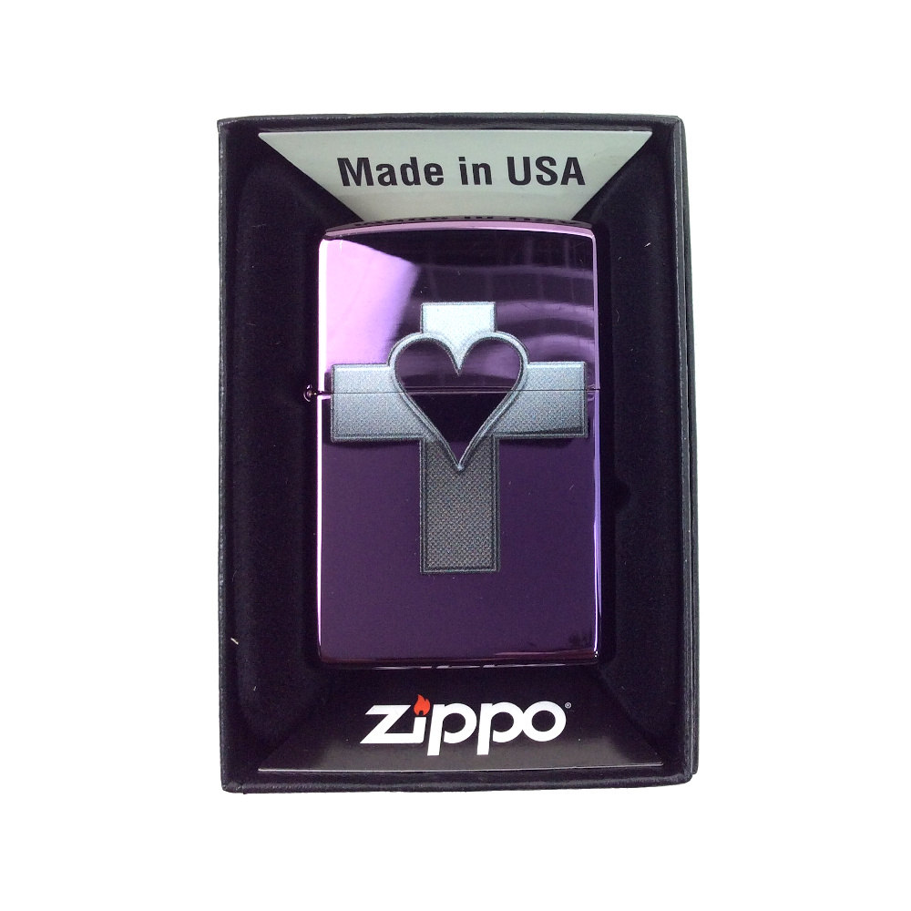 ZIPPO HEART CROSS 854039
