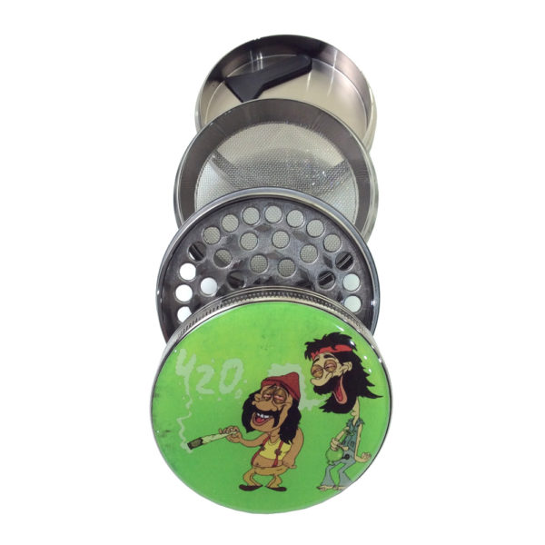 63MM ZINC CHEECH & CHONG GRINDER
