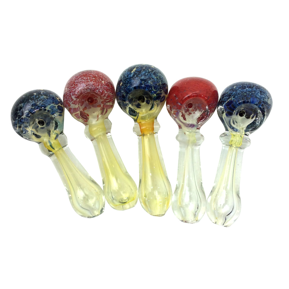 3.5 INCH FRIT HEAD FUMED HAND PIPES