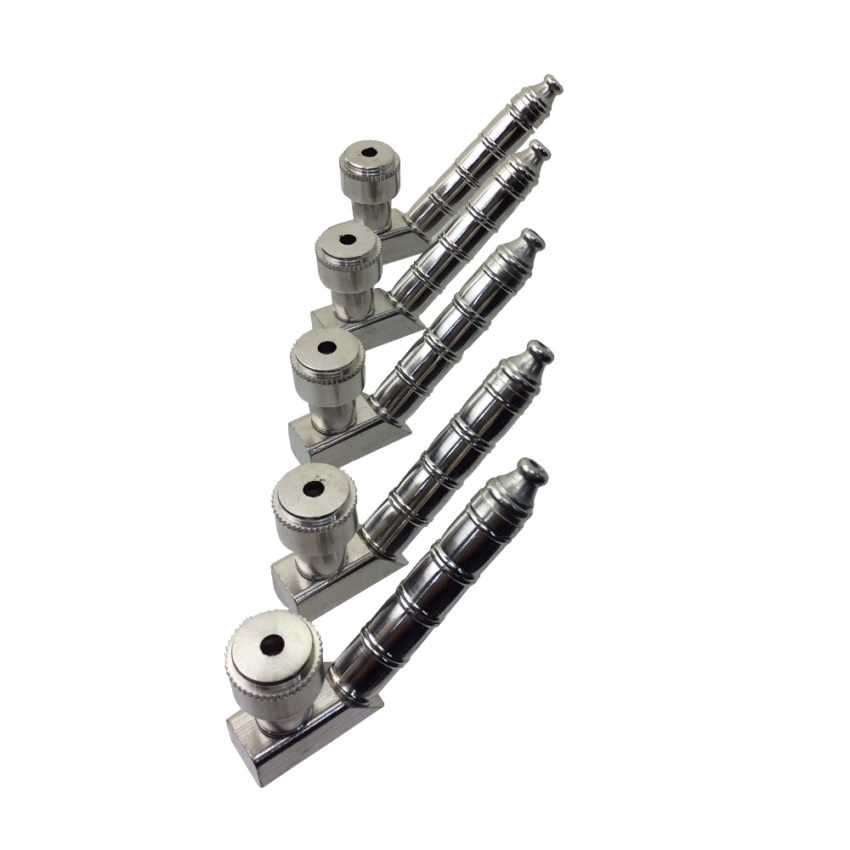 3 INCH ANGLED METAL HAND PIPE